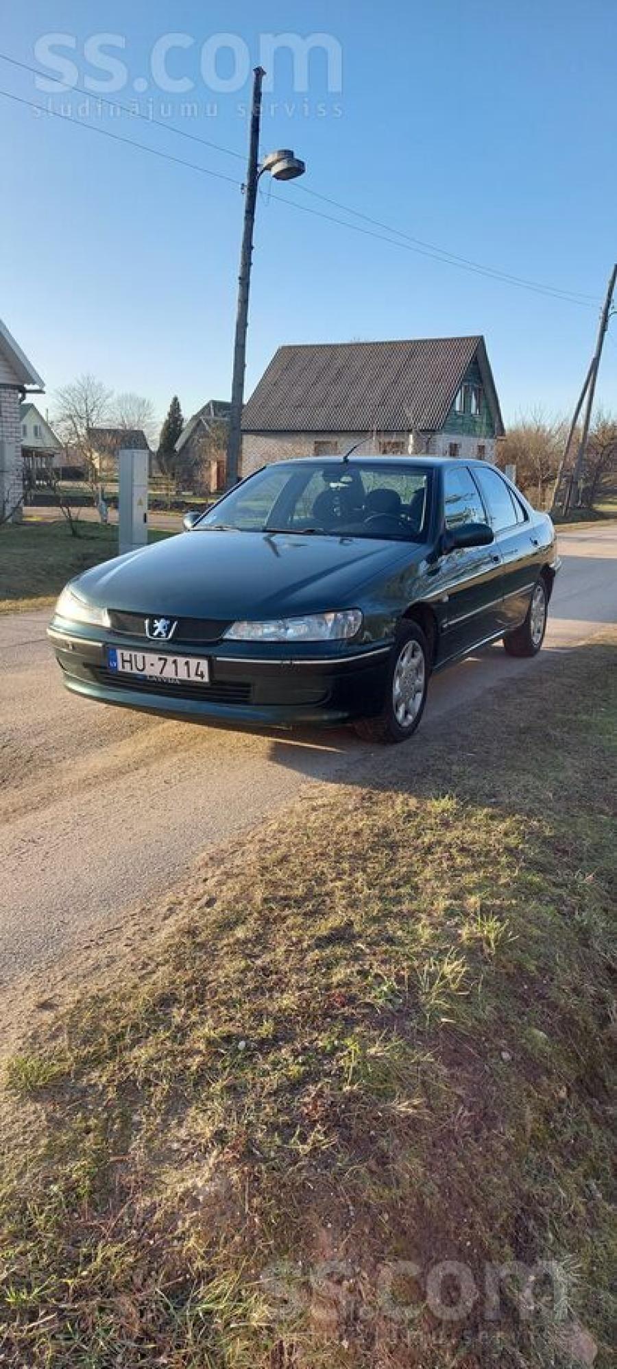 Zaļš Peugeot 406 2001 Daugavpils, ar dzinēja tilpumu 2.00 L un nobraukumu 290 tūkst. km par 1200 €, foto 1 vietnē AUTOMOTO.COM.LV