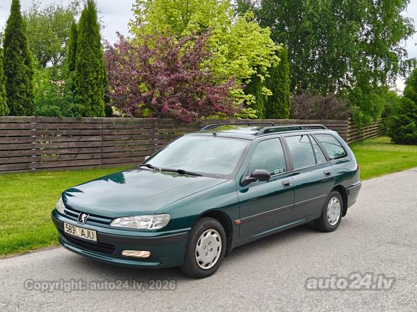 Green Peugeot 406 1997 in Tallinn, with an engine capacity of 1.90 L and mileage of 194 thousand km for 3395 €, photo 5 on AUTOMOTO.COM.LV