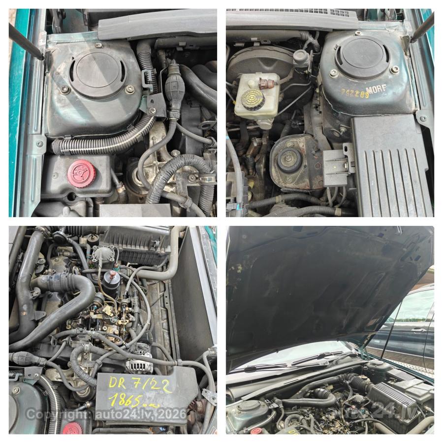 Green Peugeot 406 1997 in Tallinn, with an engine capacity of 1.90 L and mileage of 194 thousand km for 3395 €, photo 17 on AUTOMOTO.COM.LV