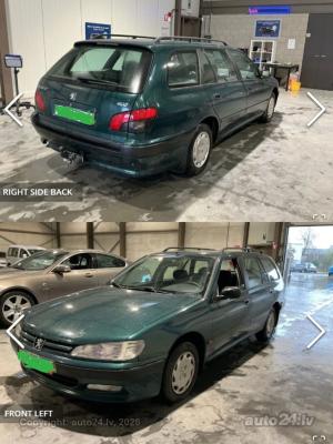 Green Peugeot 406 1997 in Tallinn, with an engine capacity of 1.90 L and mileage of 194 thousand km for 3395 €, photo 28 on AUTOMOTO.COM.LV