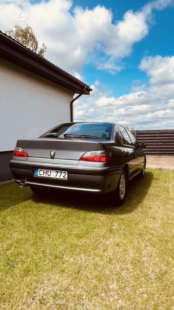 Grey Peugeot 406 1996 in Vilnius, with an engine capacity of 2.00 L and mileage of 120 thousand km for 1500 €, photo 4 on AUTOMOTO.COM.LV