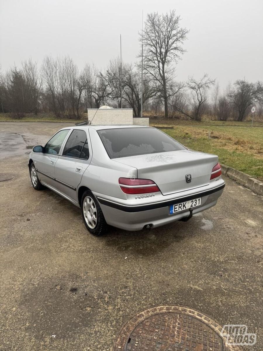 Grey Peugeot 406 1999 in Vilnius, with an engine capacity of 2.00 L and mileage of 364 thousand km for 600 €, photo 6 on AUTOMOTO.COM.LV