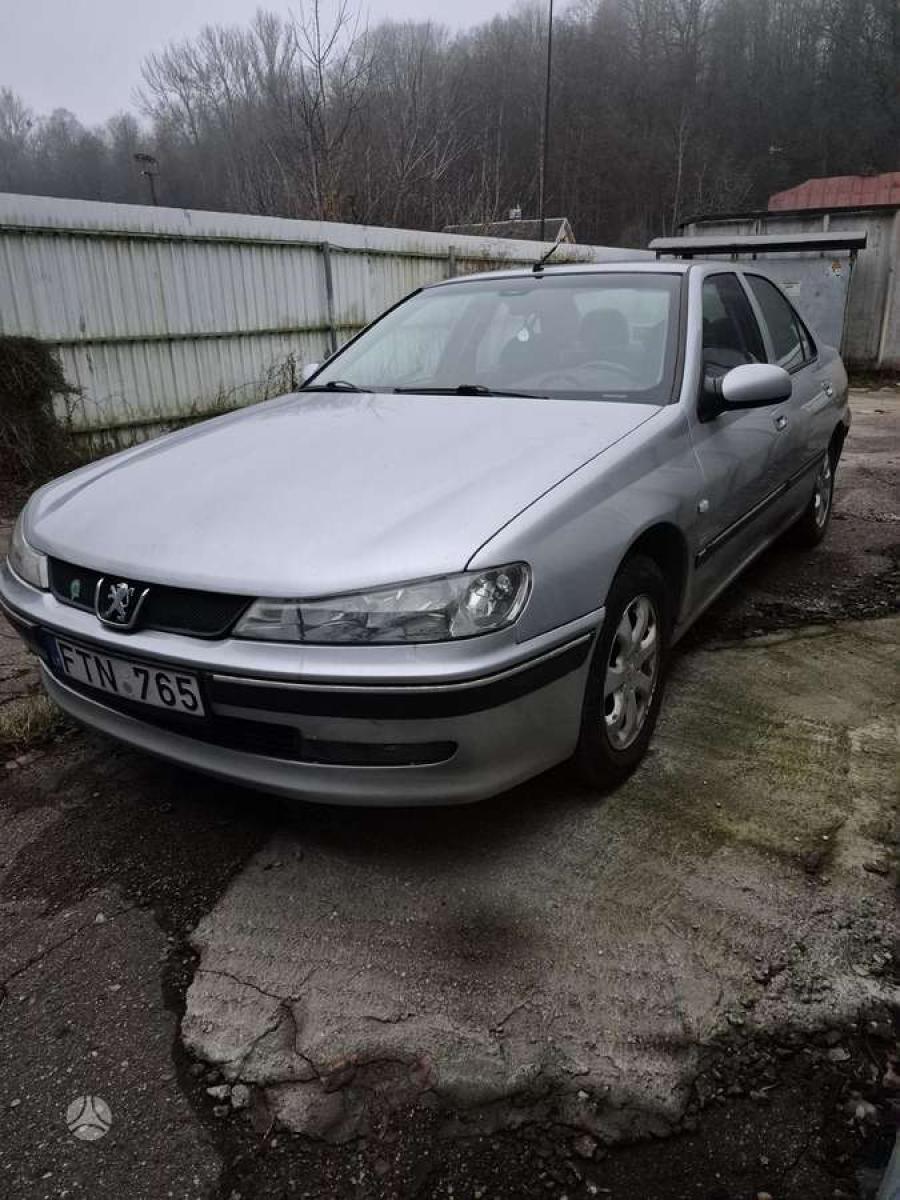 Pelēks Peugeot 406 2000 Kauņa, ar dzinēja tilpumu 2.00 L un nobraukumu 500 tūkst. km par 600 €, foto 2 vietnē AUTOMOTO.COM.LV