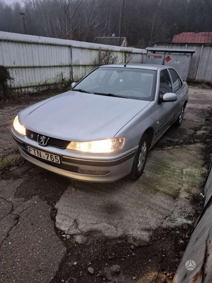 Pelēks Peugeot 406 2000 Kauņa, ar dzinēja tilpumu 2.00 L un nobraukumu 500 tūkst. km par 600 €, foto 9 vietnē AUTOMOTO.COM.LV