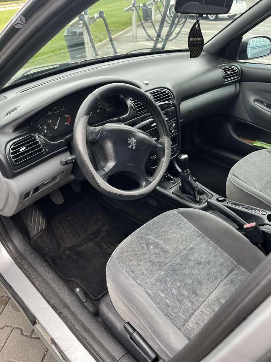 Pelēks Peugeot 406 2000 Klaipėda, ar dzinēja tilpumu 2.00 L un nobraukumu 455 tūkst. km par 500 €, foto 10 vietnē AUTOMOTO.COM.LV