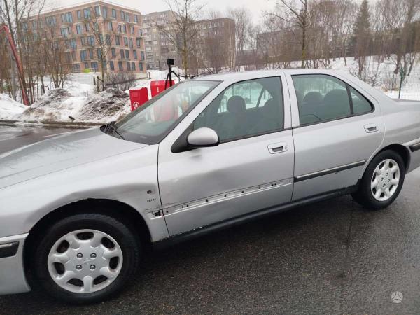 Grey Peugeot 406 2001 in Vilnius, with an engine capacity of 2.00 L and mileage of 250 thousand km for 600 €, photo 6 on AUTOMOTO.COM.LV