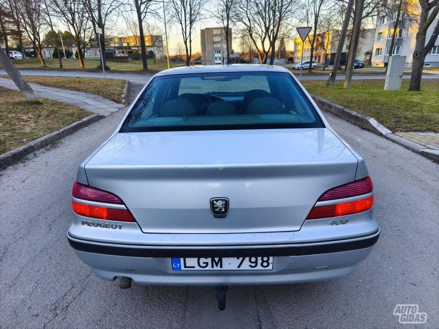 Grey Peugeot 406 2002 in Taurage, with an engine capacity of 2.00 L and mileage of 375 thousand km for 1250 €, photo 6 on AUTOMOTO.COM.LV