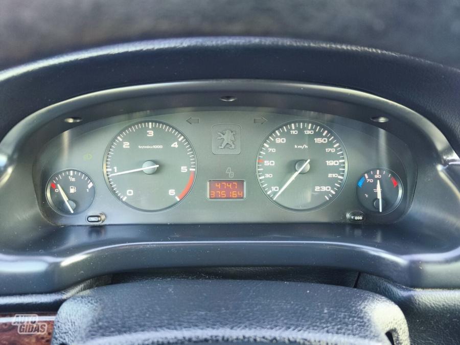 Grey Peugeot 406 2002 in Taurage, with an engine capacity of 2.00 L and mileage of 375 thousand km for 1250 €, photo 14 on AUTOMOTO.COM.LV
