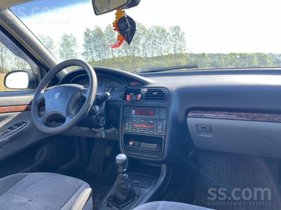 Grey Peugeot 406 2002 in Rezekne, with an engine capacity of 2.00 L and mileage of 381 thousand km for 550 €, photo 7 on AUTOMOTO.COM.LV