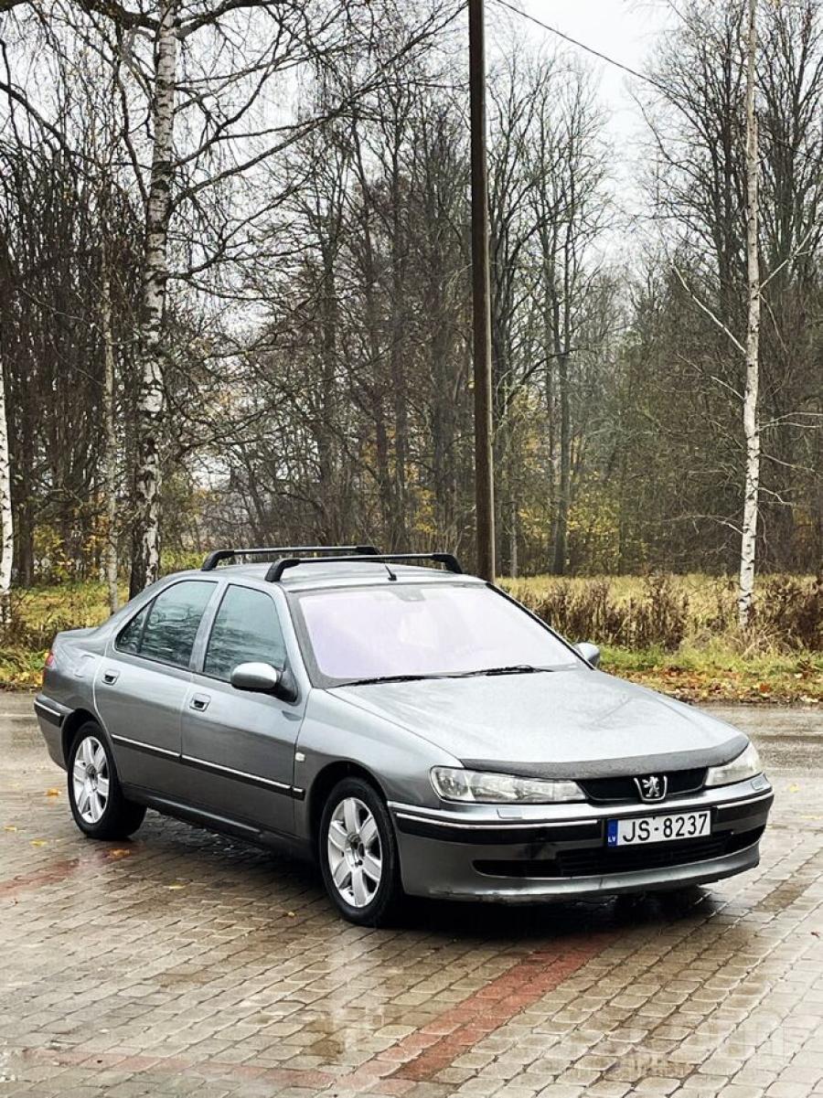 Pelēks Peugeot 406 2003 Talsi, ar dzinēja tilpumu 1.80 L un nobraukumu 322 tūkst. km par 1200 €, foto 3 vietnē AUTOMOTO.COM.LV