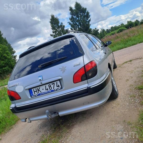 Pelēks Peugeot 406 1999 Daugavpils, ar dzinēja tilpumu 2.00 L un nobraukumu 257 tūkst. km par 1200 €, foto 7 vietnē AUTOMOTO.COM.LV