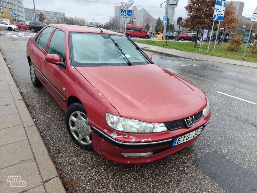 Red Peugeot 406 1999 in Vilnius, with an engine capacity of 1.80 L and mileage of 300 thousand km for 400 €, photo 1 on AUTOMOTO.COM.LV
