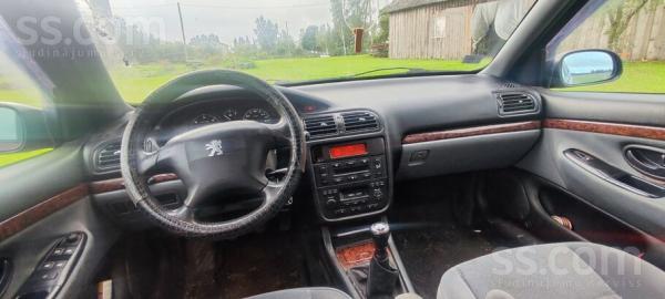 Sarkans Peugeot 406 2001 Saldus, ar dzinēja tilpumu 2.00 L un nobraukumu 300 tūkst. km par 450 €, foto 4 vietnē AUTOMOTO.COM.LV
