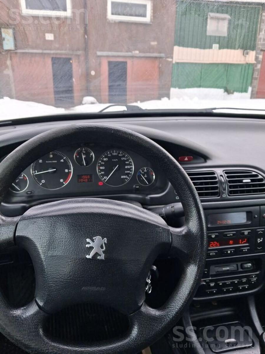 Пежо 406 2003 в Лиепая, объемом двигателя 2.00 л и пробегом 295 тыс. км за 855 €, фото 9 на AUTOMOTO.COM.LV