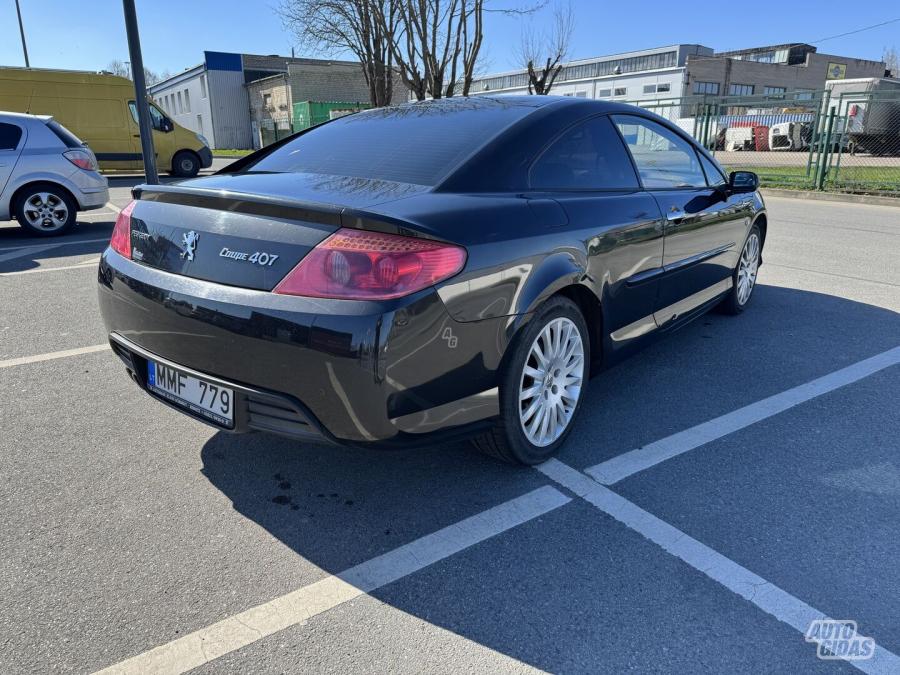 Melns Peugeot 407 2006 Klaipėda, ar dzinēja tilpumu 2.70 L un nobraukumu 172 tūkst. km par 2640 €, foto 6 vietnē AUTOMOTO.COM.LV