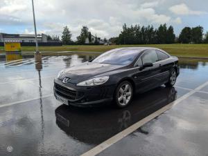 Черный Пежо 407 2006 в Паневежис, объемом двигателя 2.23 л и пробегом 276 тыс. км за 1600 €, фото  на AUTOMOTO.COM.LV