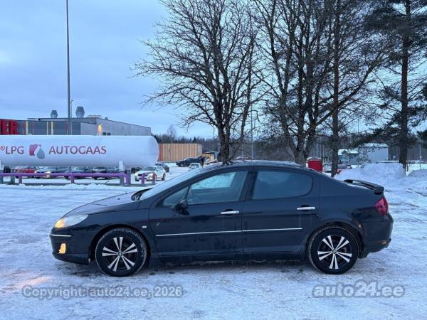 Black Peugeot 407 2004 in Rapla, with an engine capacity of 2.00 L and mileage of 0 thousand km for 999 €, photo 2 on AUTOMOTO.COM.LV