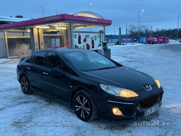 Black Peugeot 407 2004 in Rapla, with an engine capacity of 2.00 L and mileage of 0 thousand km for 999 €, photo 4 on AUTOMOTO.COM.LV