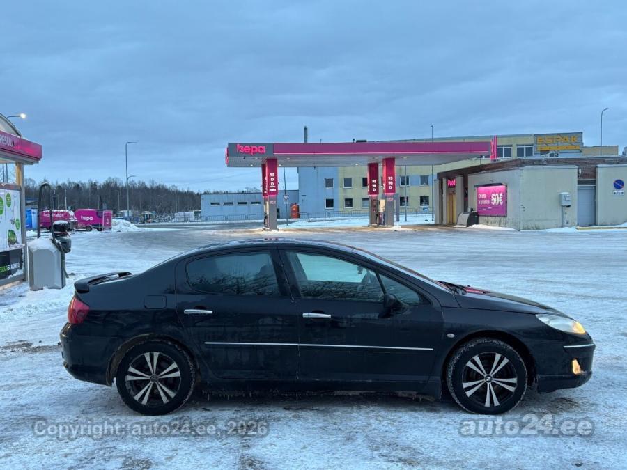 Black Peugeot 407 2004 in Rapla, with an engine capacity of 2.00 L and mileage of 0 thousand km for 999 €, photo 5 on AUTOMOTO.COM.LV