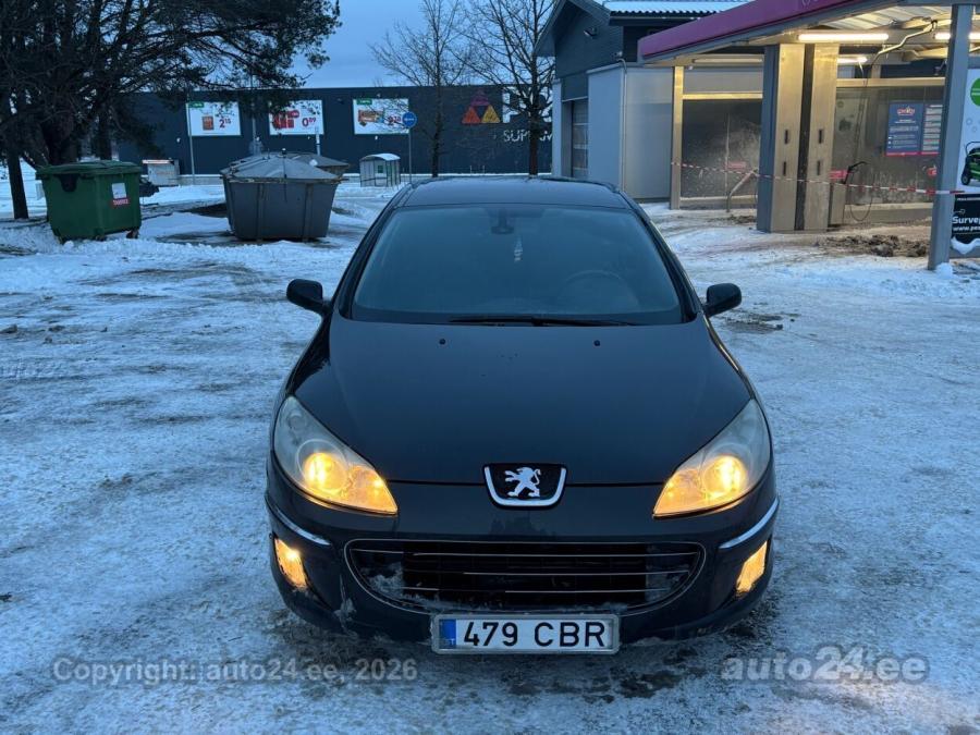 Black Peugeot 407 2004 in Rapla, with an engine capacity of 2.00 L and mileage of 0 thousand km for 999 €, photo 7 on AUTOMOTO.COM.LV