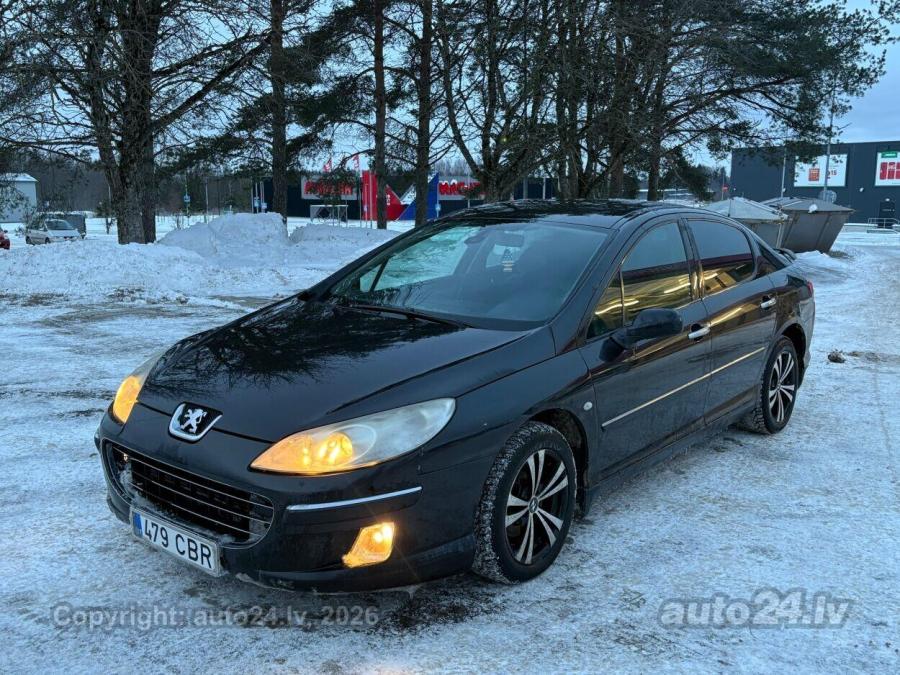 Black Peugeot 407 2004 in Rapla, with an engine capacity of 2.00 L and mileage of 0 thousand km for 1450 €, photo 1 on AUTOMOTO.COM.LV