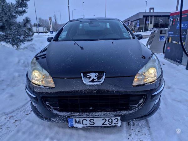 Melns Peugeot 407 2005 Viļņa, ar dzinēja tilpumu 2.00 L un nobraukumu 323 tūkst. km par 1850 €, foto 2 vietnē AUTOMOTO.COM.LV