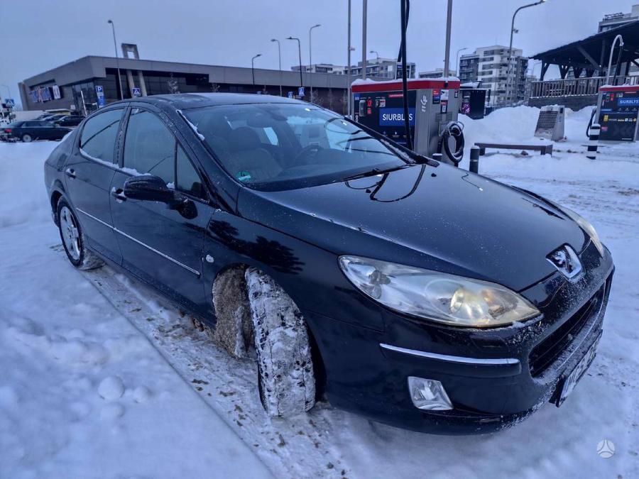 Melns Peugeot 407 2005 Viļņa, ar dzinēja tilpumu 2.00 L un nobraukumu 323 tūkst. km par 1850 €, foto 3 vietnē AUTOMOTO.COM.LV