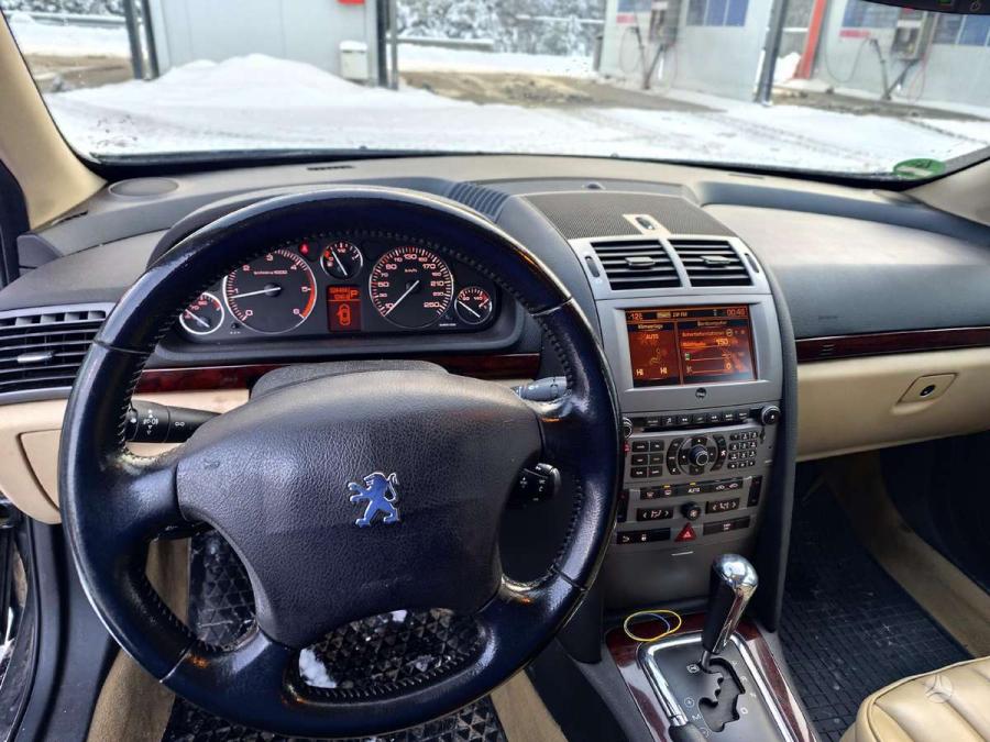 Melns Peugeot 407 2005 Viļņa, ar dzinēja tilpumu 2.00 L un nobraukumu 323 tūkst. km par 1850 €, foto 14 vietnē AUTOMOTO.COM.LV