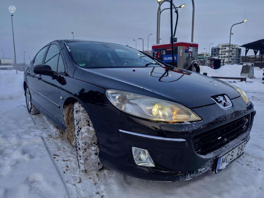 Melns Peugeot 407 2005 Viļņa, ar dzinēja tilpumu 2.00 L un nobraukumu 323 tūkst. km par 1850 €, foto 16 vietnē AUTOMOTO.COM.LV