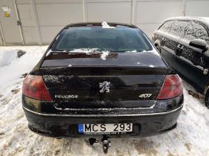 Melns Peugeot 407 2005 Viļņa, ar dzinēja tilpumu 2.00 L un nobraukumu 323 tūkst. km par 1850 €, foto 27 vietnē AUTOMOTO.COM.LV