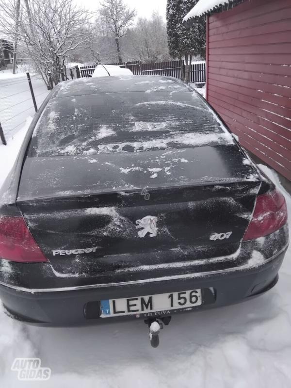 Melns Peugeot 407 2005 Vilkaviškis, ar dzinēja tilpumu 2.00 L un nobraukumu 266 tūkst. km par 1100 €, foto 4 vietnē AUTOMOTO.COM.LV