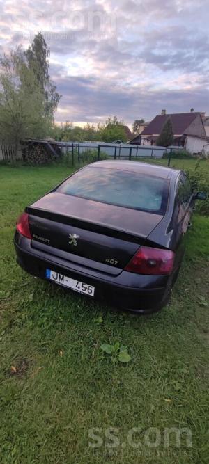 Melns Peugeot 407 2005 Daugavpils, ar dzinēja tilpumu 1.80 L un nobraukumu 255 tūkst. km par 1300 €, foto 5 vietnē AUTOMOTO.COM.LV
