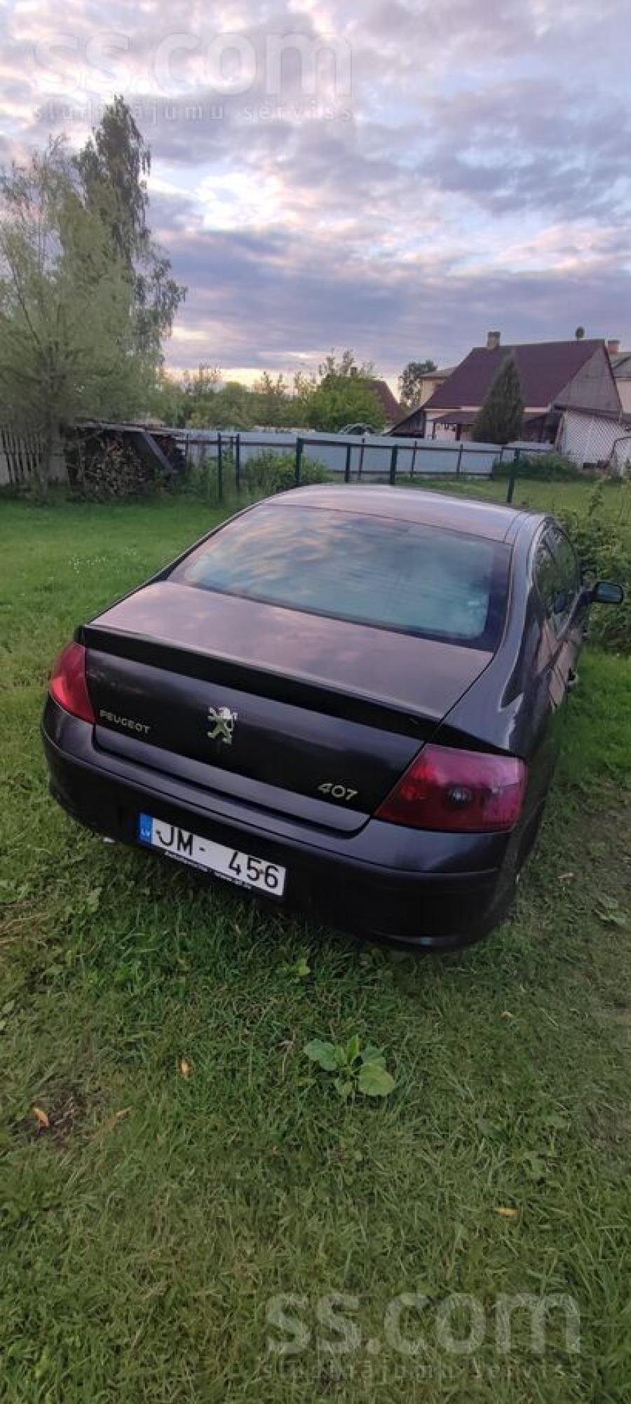 Melns Peugeot 407 2005 Daugavpils, ar dzinēja tilpumu 1.80 L un nobraukumu 255 tūkst. km par 1300 €, foto 5 vietnē AUTOMOTO.COM.LV