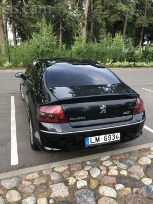Melns Peugeot 407 2005 Daugavpils, ar dzinēja tilpumu 2.00 L un nobraukumu 287 tūkst. km par 2200 €, foto 4 vietnē AUTOMOTO.COM.LV