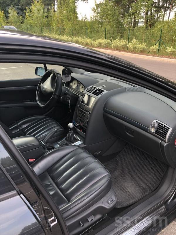 Melns Peugeot 407 2005 Daugavpils, ar dzinēja tilpumu 2.00 L un nobraukumu 287 tūkst. km par 2200 €, foto 5 vietnē AUTOMOTO.COM.LV
