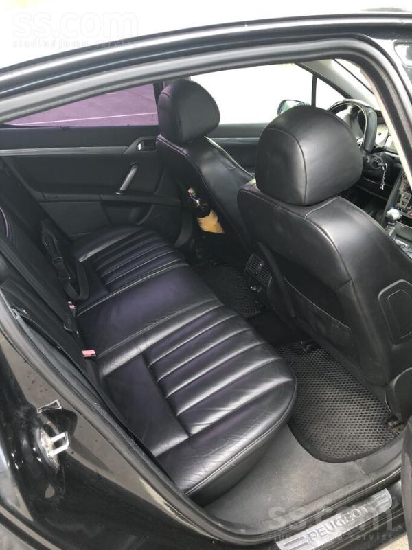 Melns Peugeot 407 2005 Daugavpils, ar dzinēja tilpumu 2.00 L un nobraukumu 287 tūkst. km par 2200 €, foto 6 vietnē AUTOMOTO.COM.LV