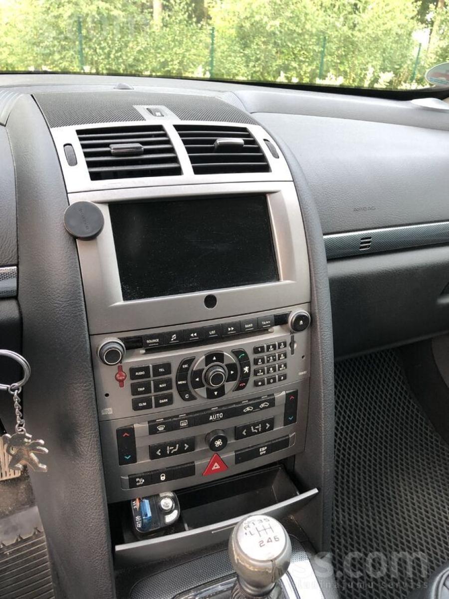 Melns Peugeot 407 2005 Daugavpils, ar dzinēja tilpumu 2.00 L un nobraukumu 287 tūkst. km par 2200 €, foto 8 vietnē AUTOMOTO.COM.LV