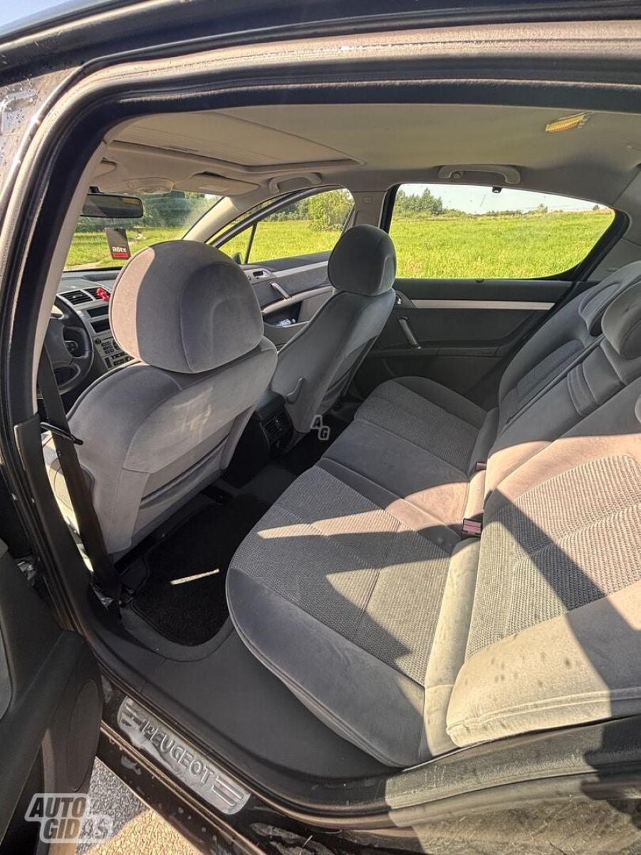 Melns Peugeot 407 2005 Viļņa, ar dzinēja tilpumu 2.00 L un nobraukumu 314 tūkst. km par 1200 €, foto 8 vietnē AUTOMOTO.COM.LV
