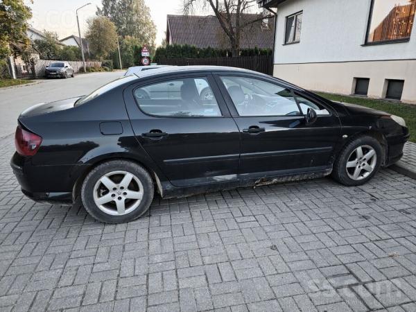 Black Peugeot 407 2005 in Ogre, with an engine capacity of 2.00 L and mileage of 528 thousand km for 550 €, photo 1 on AUTOMOTO.COM.LV