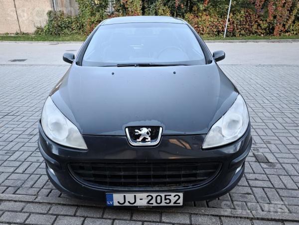 Black Peugeot 407 2005 in Ogre, with an engine capacity of 2.00 L and mileage of 528 thousand km for 550 €, photo 4 on AUTOMOTO.COM.LV