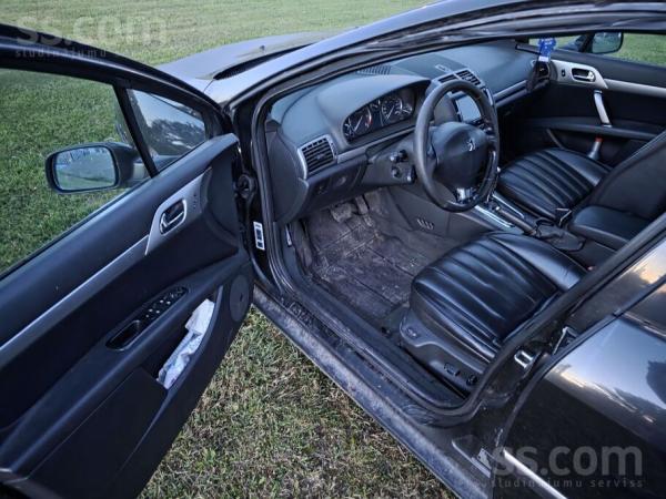 Black Peugeot 407 2005 in Ogre, with an engine capacity of 2.00 L and mileage of 528 thousand km for 550 €, photo 8 on AUTOMOTO.COM.LV