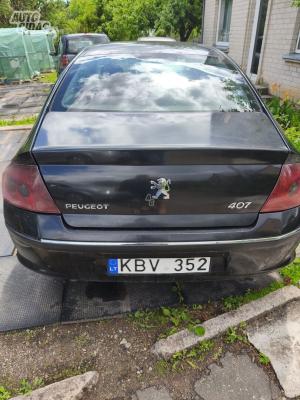 Melns Peugeot 407 2006 Viļņa, ar dzinēja tilpumu 1.60 L un nobraukumu 391 tūkst. km par 750 €, foto 5 vietnē AUTOMOTO.COM.LV