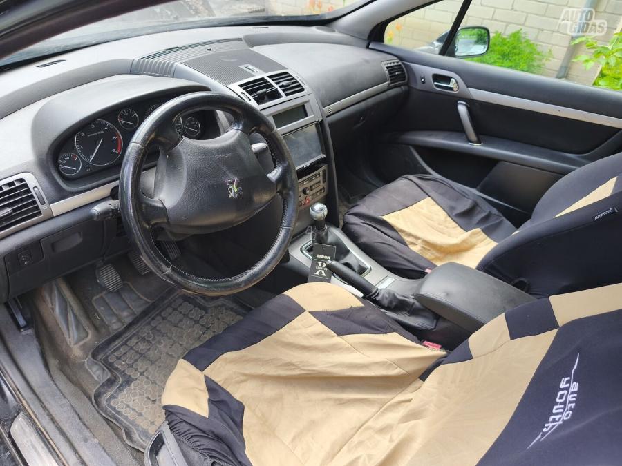Melns Peugeot 407 2006 Viļņa, ar dzinēja tilpumu 1.60 L un nobraukumu 391 tūkst. km par 750 €, foto 8 vietnē AUTOMOTO.COM.LV