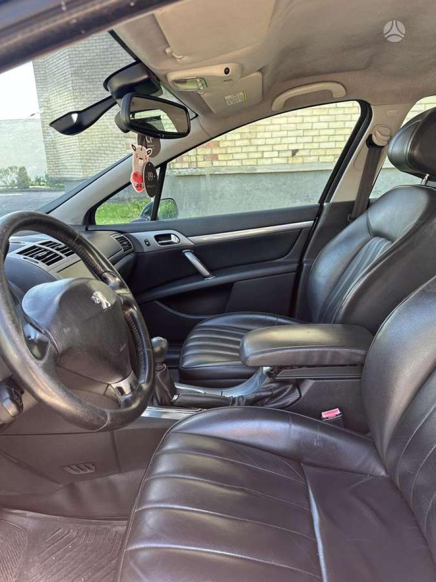 Melns Peugeot 407 2006 Radviliškis, ar dzinēja tilpumu 2.18 L un nobraukumu 340 tūkst. km par 700 €, foto 7 vietnē AUTOMOTO.COM.LV