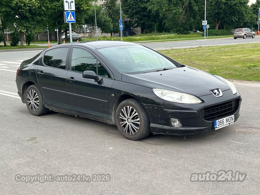 Black Peugeot 407 2006 in Narva, with an engine capacity of 1.70 L and mileage of 180 thousand km for 499 €, photo 4 on AUTOMOTO.COM.LV