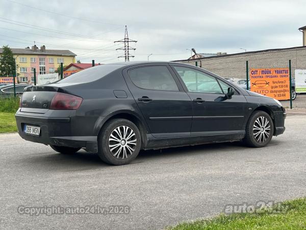 Black Peugeot 407 2006 in Narva, with an engine capacity of 1.70 L and mileage of 180 thousand km for 499 €, photo 5 on AUTOMOTO.COM.LV