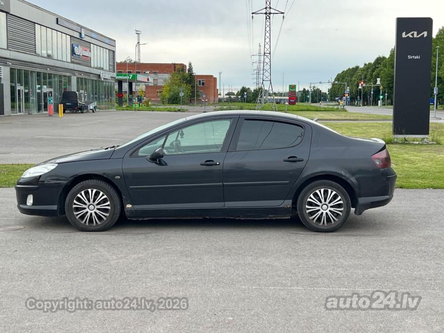 Black Peugeot 407 2006 in Narva, with an engine capacity of 1.70 L and mileage of 180 thousand km for 499 €, photo 9 on AUTOMOTO.COM.LV