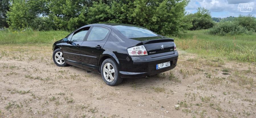 Melns Peugeot 407 2006 Šakiai, ar dzinēja tilpumu 1.60 L un nobraukumu 296 tūkst. km par 580 €, foto 5 vietnē AUTOMOTO.COM.LV