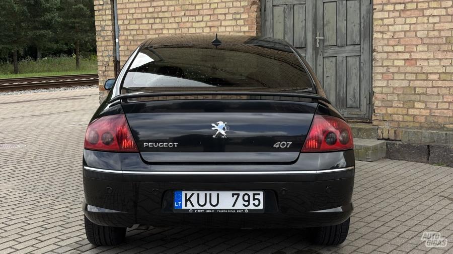 Melns Peugeot 407 2006 Šilutė, ar dzinēja tilpumu 2.00 L un nobraukumu 335 tūkst. km par 1150 €, foto 5 vietnē AUTOMOTO.COM.LV