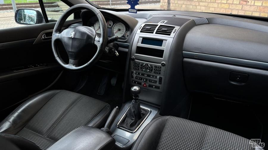 Melns Peugeot 407 2006 Šilutė, ar dzinēja tilpumu 2.00 L un nobraukumu 335 tūkst. km par 1150 €, foto 8 vietnē AUTOMOTO.COM.LV